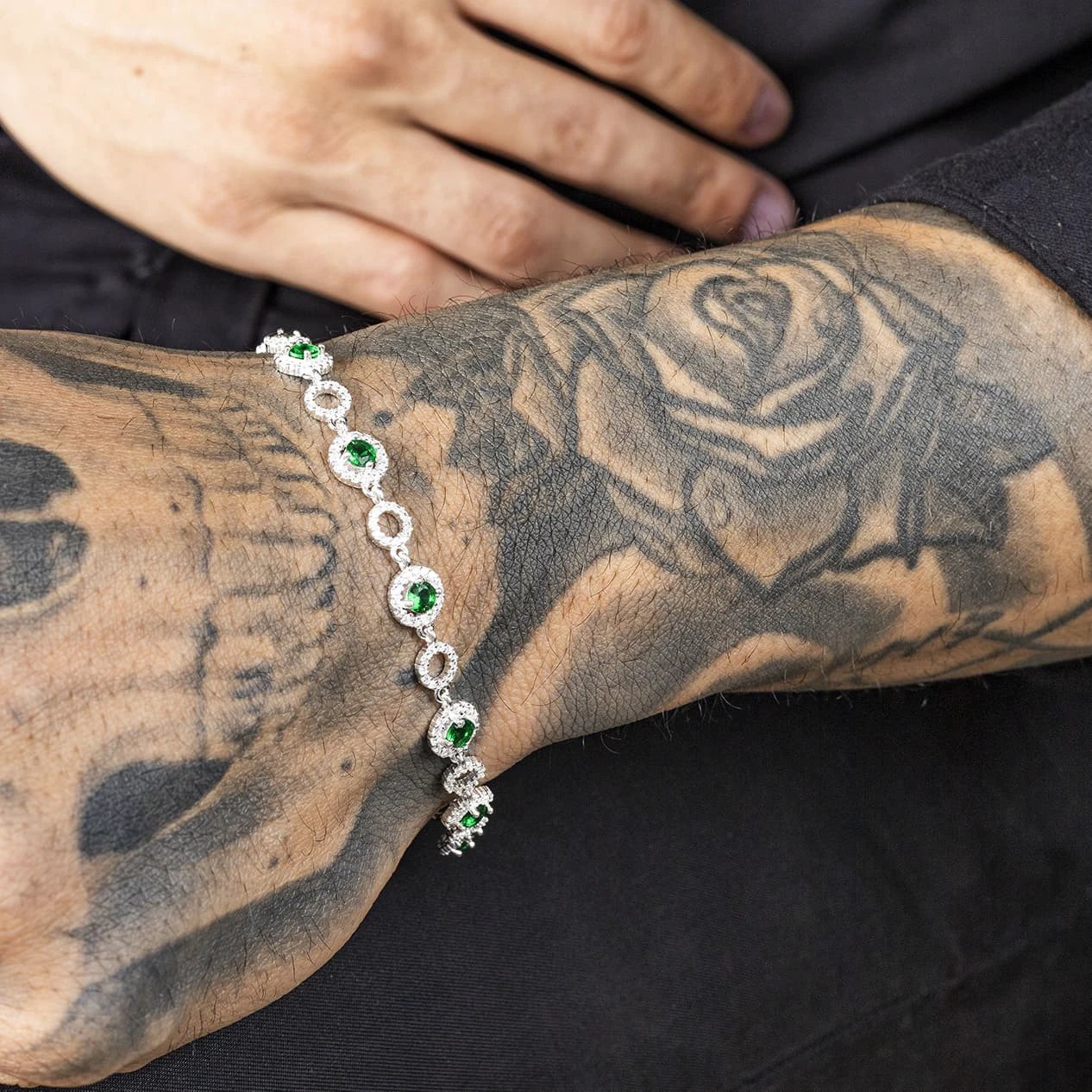 Pulseira Dominus Verde | El Patron Platas